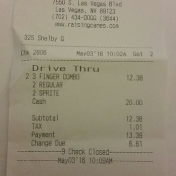 Raising Cane’s - 279 Photos & 399 Reviews - Fast Food - Southeast - Las ...