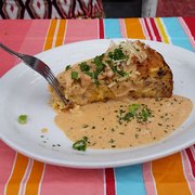 Shrimp And Alligator Sausage Cheesecake - Menu - Jacques-Imo's Cafe ...