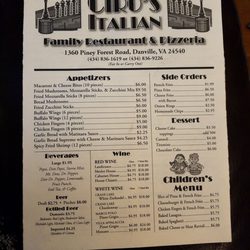 Ciro’s Pizza Pasta and Subs - Order Food Online - Pizza - 1311 Piney ...