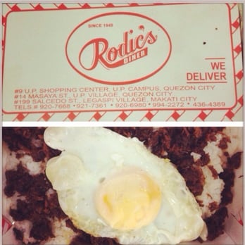 Rodic’s Diner - 10 Photos - Filipino - 14 Masaya cor. Maginhawa St., UP ...