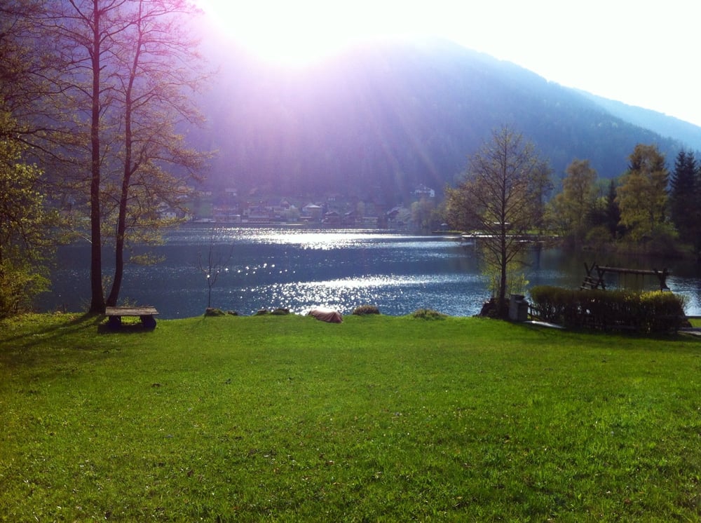 Brennsee / Feldsee - Lakes - Seestraße, Feld am See, Kärnten, Austria ...