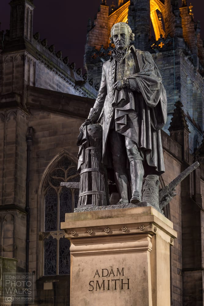 Statue of Adam Smith - Landmarks & Historical Buildings - High St, Old ...