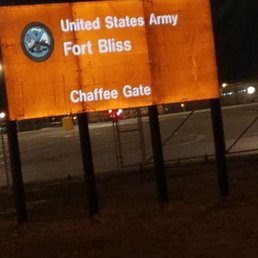 Fort Bliss. Chaffee Gate - 19 Photos - Local Flavor - 24 Hour Gate ...