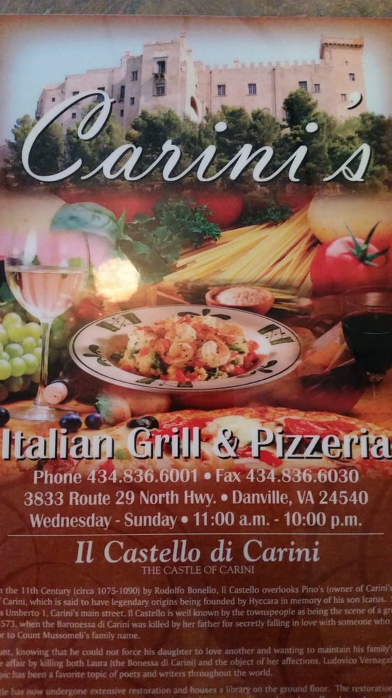 Carini’s Express - Italian - 3833 US Hwy 29, Danville, VA - Restaurant ...
