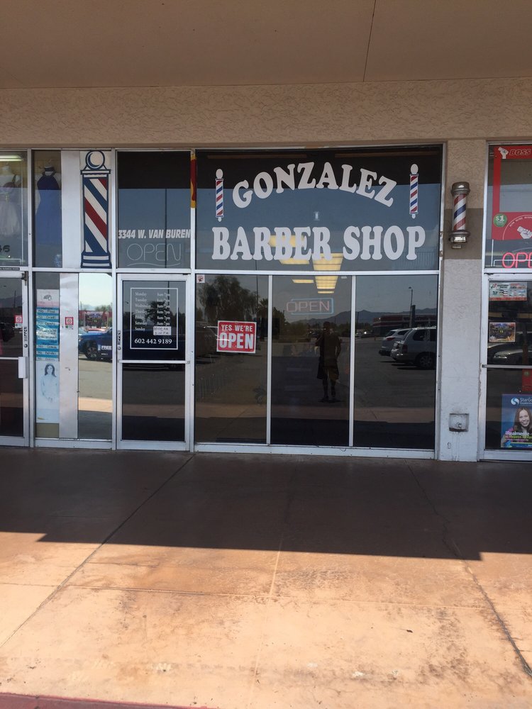 Gonzalez Barber Shop - Barbers - 3344 West Van Buren St, Phoenix, AZ ...