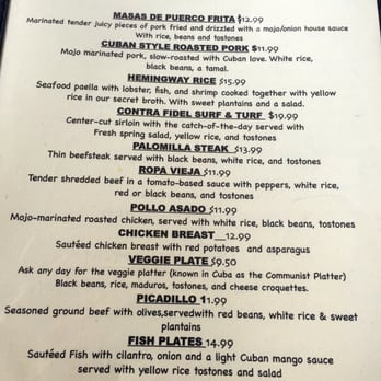 El Ambia Cubano - 155 Photos & 294 Reviews - Cuban - 950 E Melbourne ...