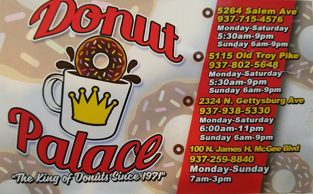 Donut Palace - 11 Reviews - Donuts - 5115 Old Troy Pike, Huber Heights ...