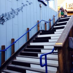 Musical Stairs - Public Art - Pier 39, North Beach/Telegraph Hill, San ...