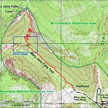 Mary Jane Falls - 450 Photos & 75 Reviews - Hiking - Spring Mountain ...