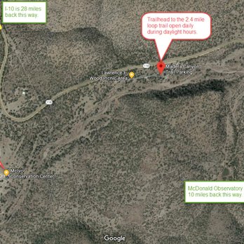 Davis Mountains Preserve - Hiking - Madera Canyon Rd, Fort Davis, TX ...