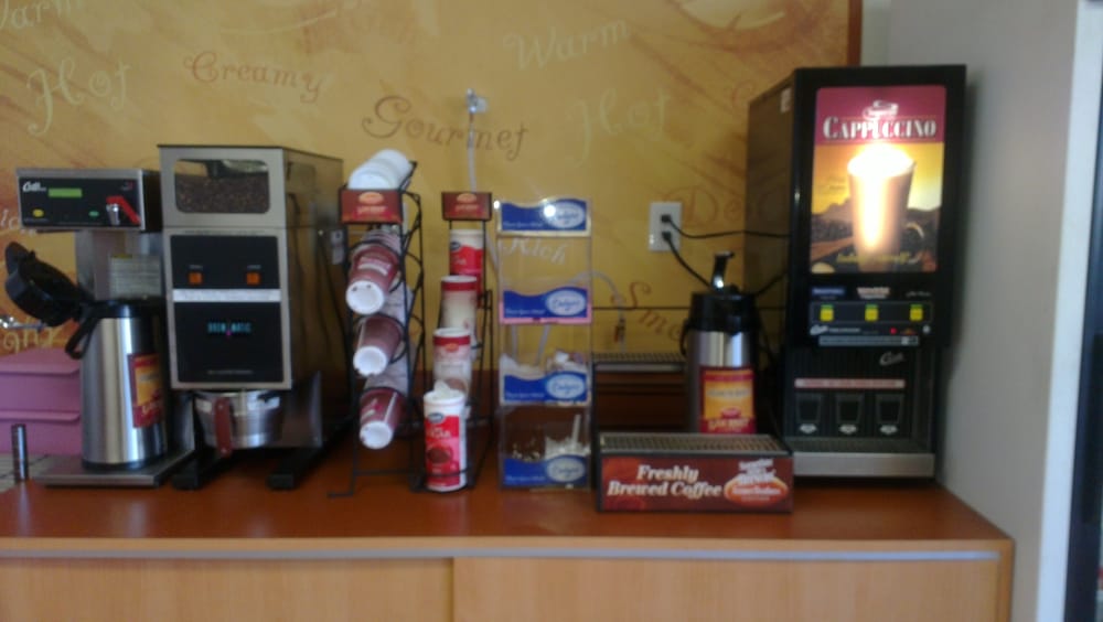 self service coffee station - Yelp