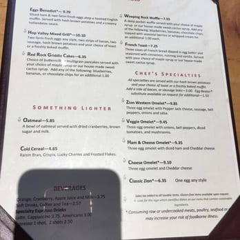 Red Rock Grill - 132 Photos & 98 Reviews - Breakfast & Brunch - 1 Zion ...