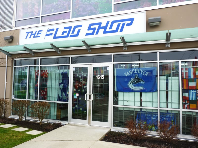 The Flag Shop - Signmaking - 1615 Powell Street, Grandview-Woodlands ...