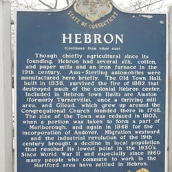Hebron Historical Marker - Landmarks & Historical Buildings - 22 Main ...