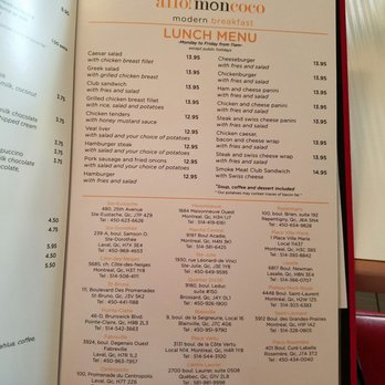 Allô! Mon Coco - 73 Photos & 24 Reviews - Breakfast & Brunch - 9180 ...