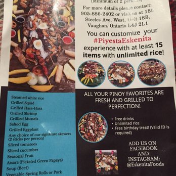 Eskenita Foods - 74 Photos & 10 Reviews - Filipino - 180 Steeles Avenue ...