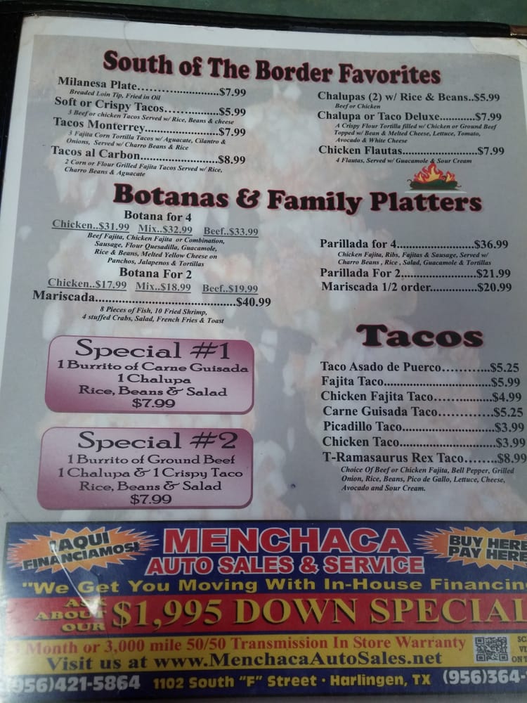 Online Menu of Vickys Restaurant Restaurant, San Benito, Texas, 78586 ...