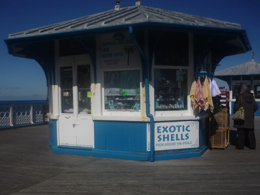 Exotic Shells - Souvenir Shops - Llandudno Pier, Llandudno, Conwy ...