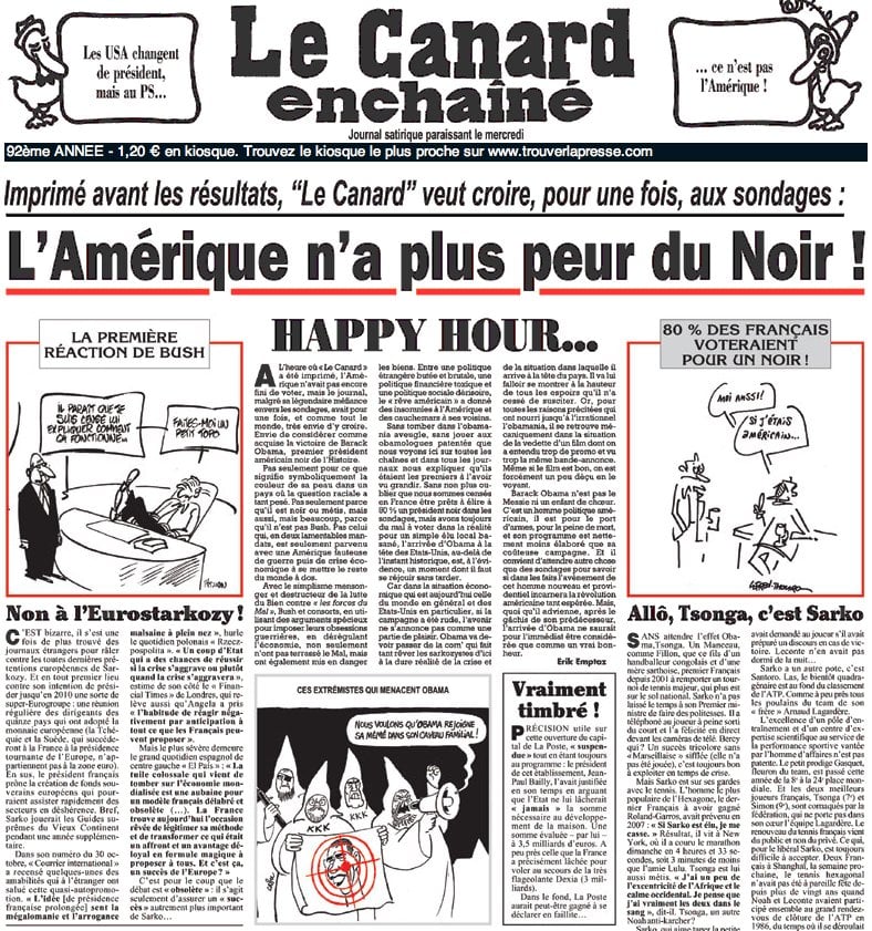 Le Canard Enchaîné - Print Media - 173 Rue Saint Honoré, Palais Royal ...