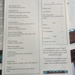 The Groaning Board - American (New)