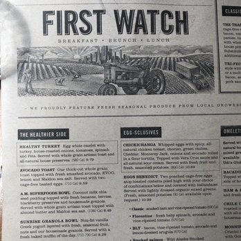 First Watch - 319 Photos & 292 Reviews - Breakfast & Brunch - 21170 St ...