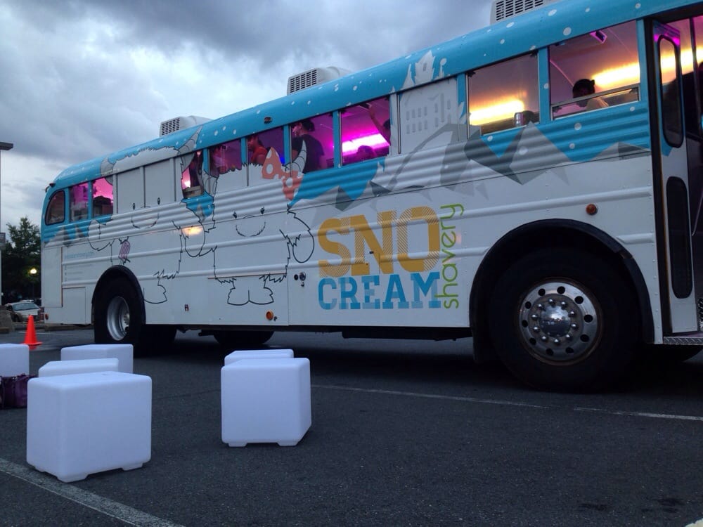 There's a delicious shave ice place in Annandale called Snocream, and I ...